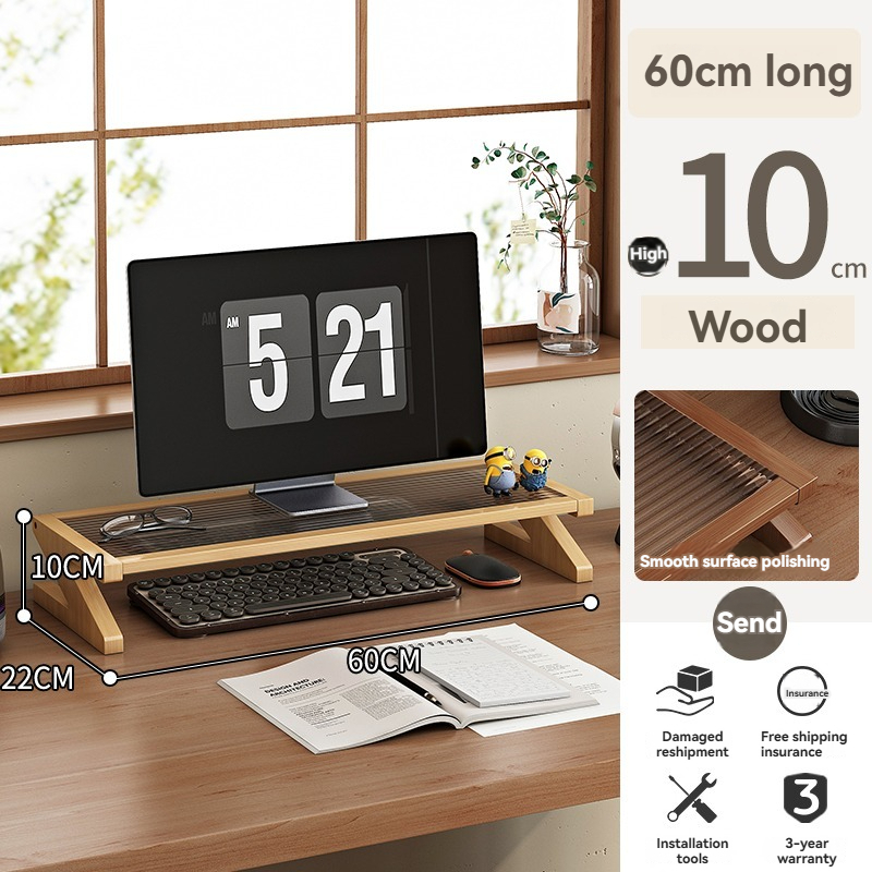 Monitor Stand Computer Screen Increased Shelf Computer Rack Desktop ...