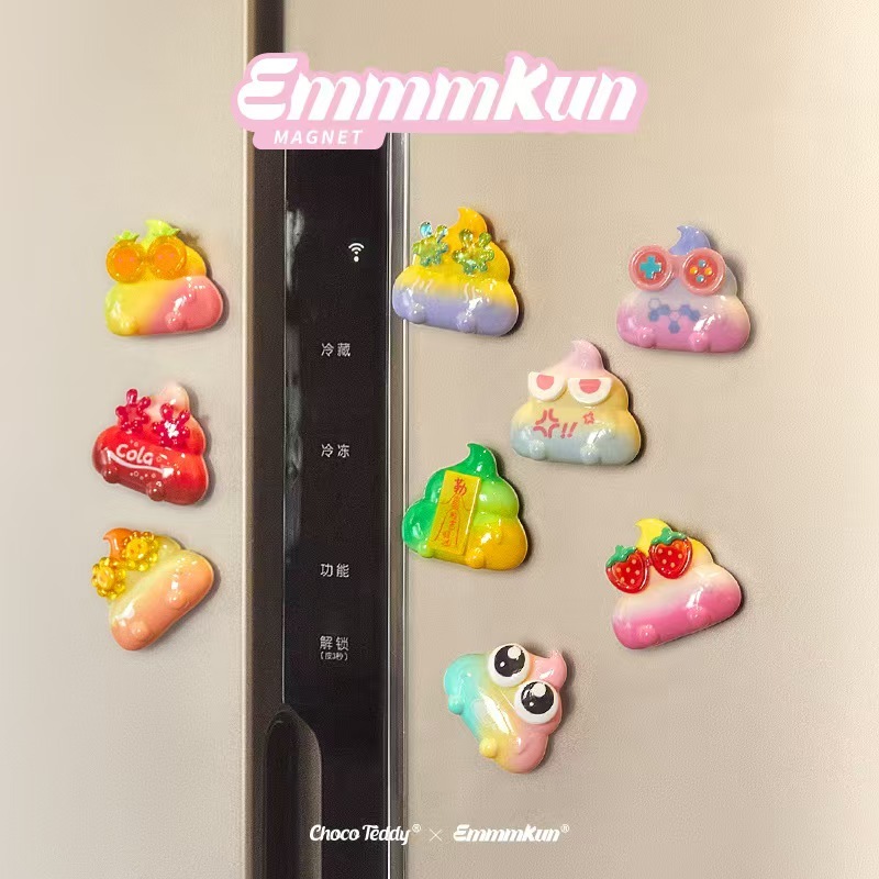 [VISIBLE BOX] Emmmkun Refrigerator Magnet (Genuine) Good Food Series ...