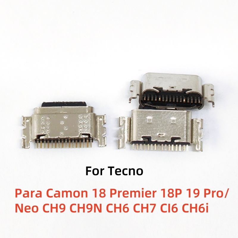 10-50Pcs Type C USB Jack Charging Socket Port Plug Dock Charger ...