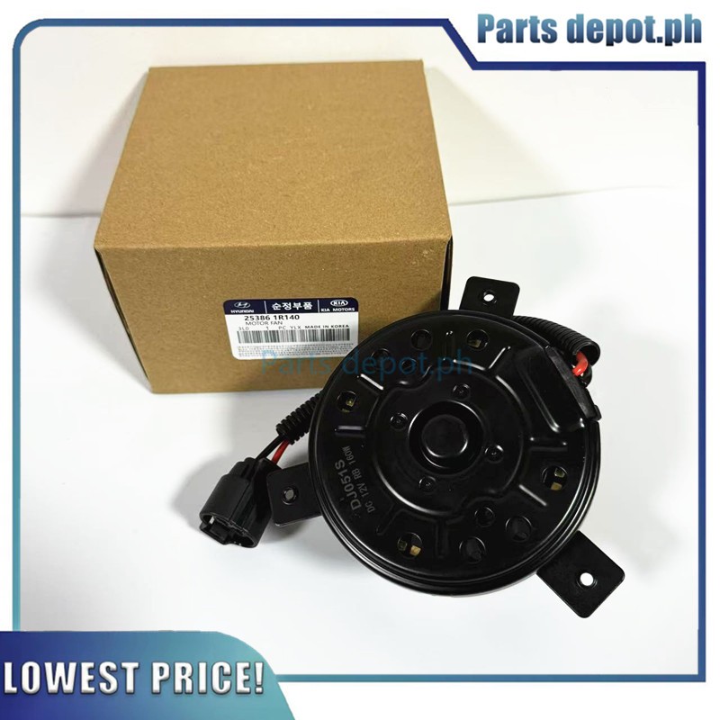 【Fast Delivery】Hyundai Accent / Kia Rio Fan Motor Radiator / Condenser ...