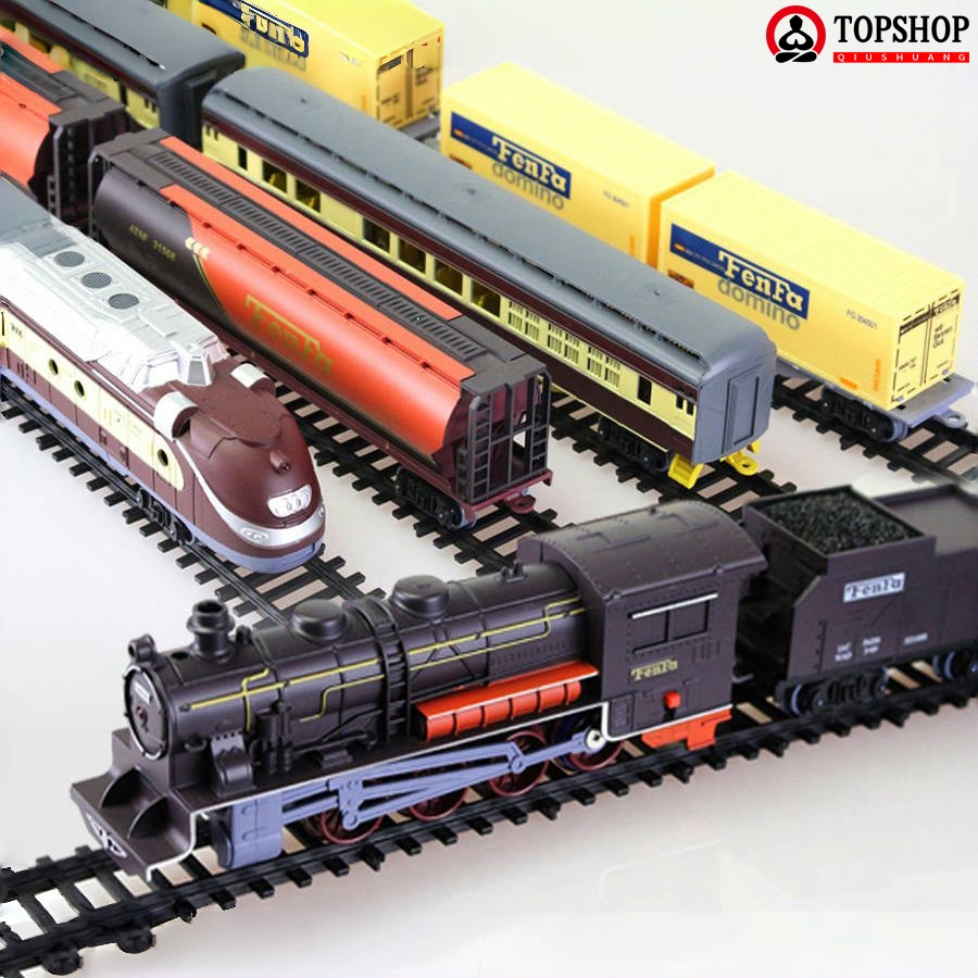 New Electric Model Classic Train Rail Track Expansion Pack Vehicle Toys ...