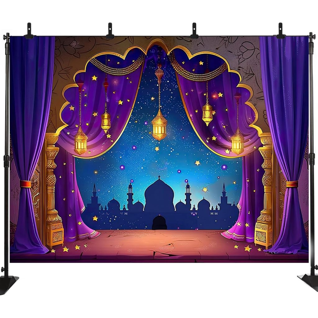 5x3ft Arabian Nights Backdrop for Photography Aladdin Moroccan Nights ...