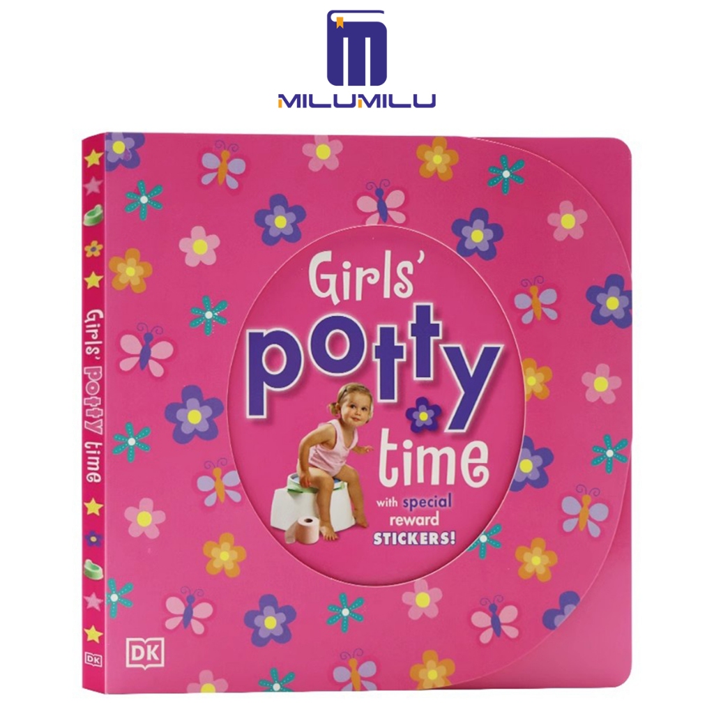 Girls' Potty Time Board book by DK Original English books | Shopee ...