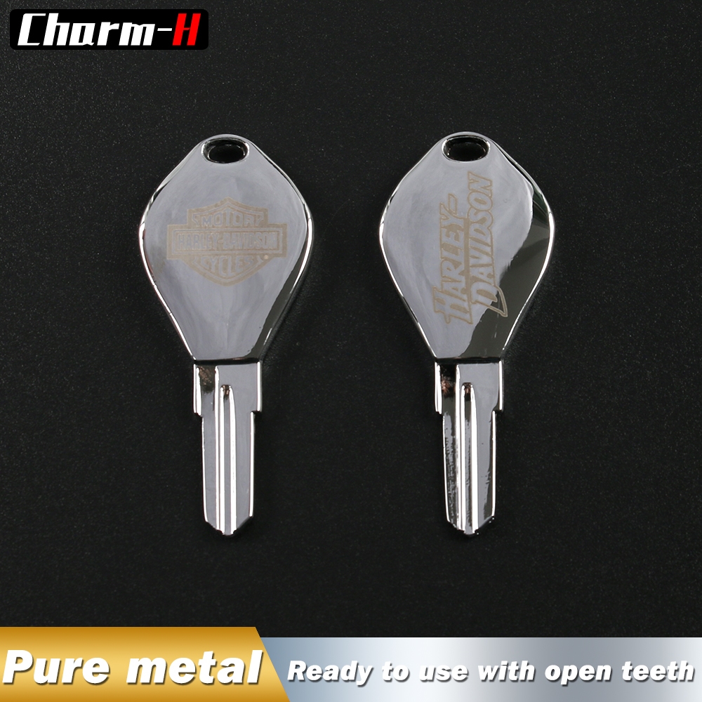 16.6MM--1 Piece Alloy Key Blank for Motorcycle Harley Davidson X48 X72 ...