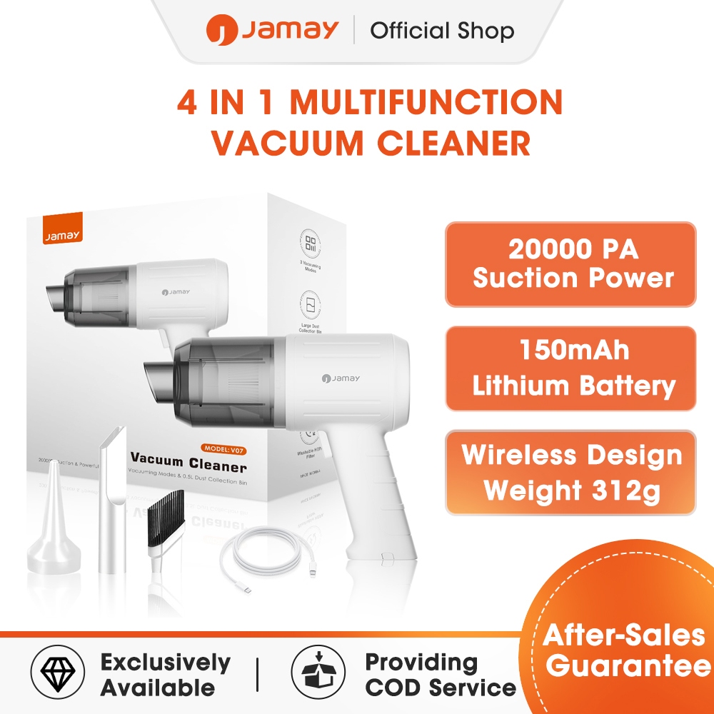 【Free Gift】Jamay V07 Multifunctional Vacuum Cleaner 2,000PA Suction ...