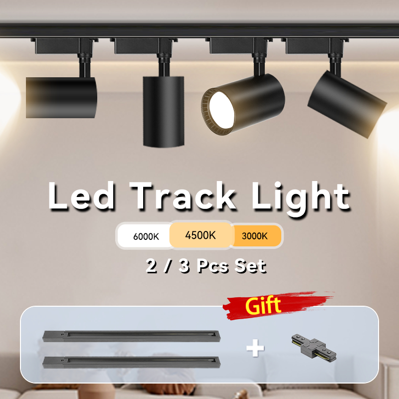 CHUANGYANG Led Track Light Set Tri Color Spotlight Kitchen Light ...