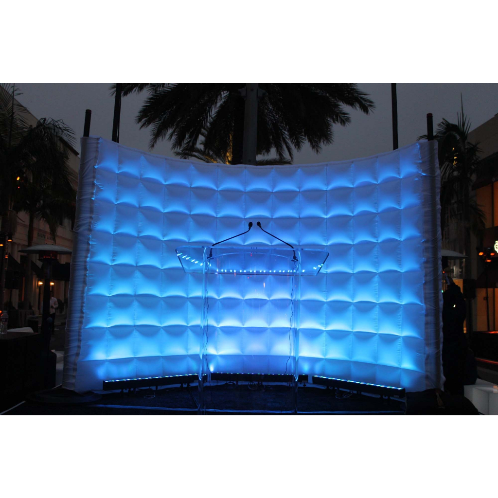 USA Stock 8FT Vogue /360 Inflatable LED 360 PHOTO BOOTH ENCLOSURE With Air Blower Photo Booth ...