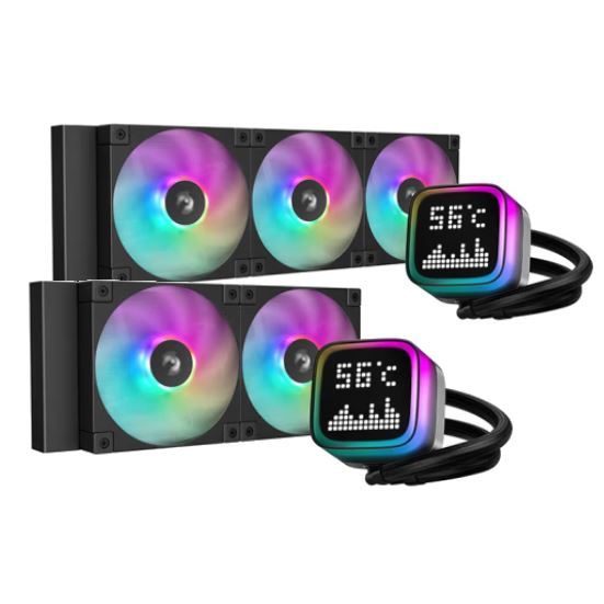 DEEPCOOL AIO LP360 LP240 CPU water cooler dot matrix for LGA1700/1200/115x and AM5/AM4 | Shopee ...