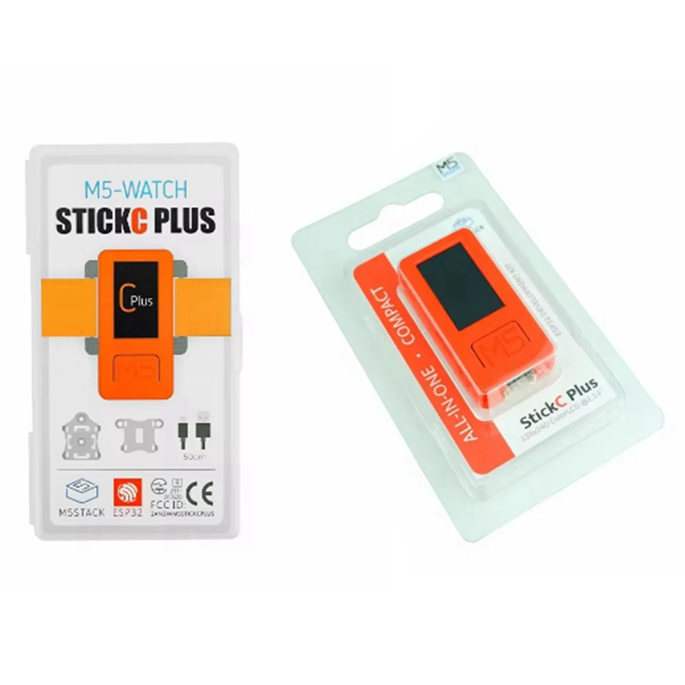 M5Stack Official M5StickC PLUS ESP32-PICO PLUS with Watch Accessories Mini IoT Development Kit ...