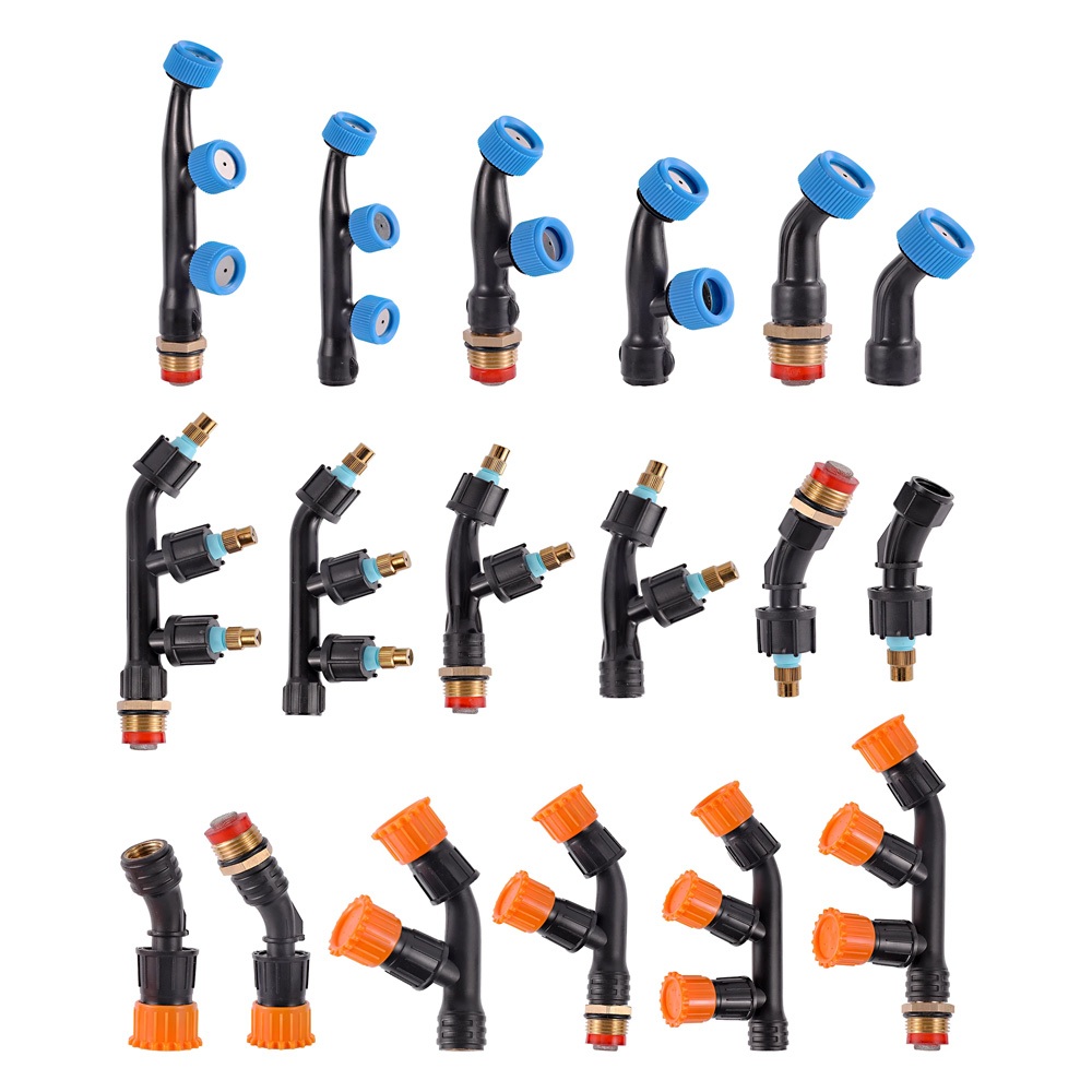 1/2"1/4" Thread Sprayer Nozzle 1/2/3 Nozzle Head Garden Agriculture ...