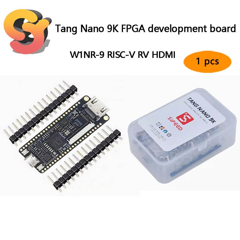 [Ready Stock Supply] 1pcs Sipeed Tang Nano 9K FPGA Development Board Gaoyun GW1NR-9 RISC-V RV ...