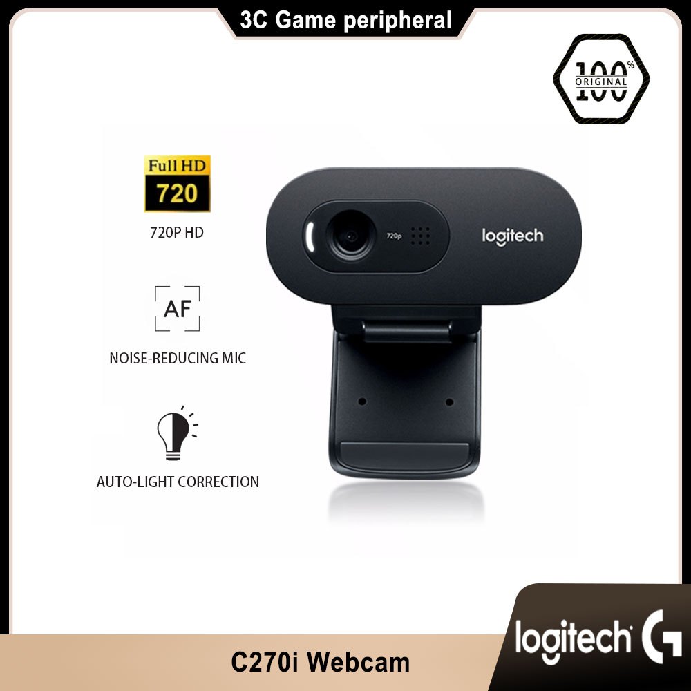 Logitech C270i webcam 4K 1080P 720P Full HD Computer Camera for pc ...