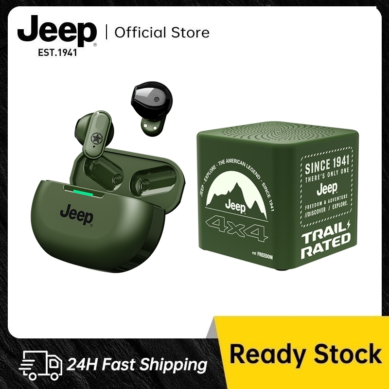 Jeep EW011 TWS True Wireless Bluetooth Earphones HD Calls Earbuds ...