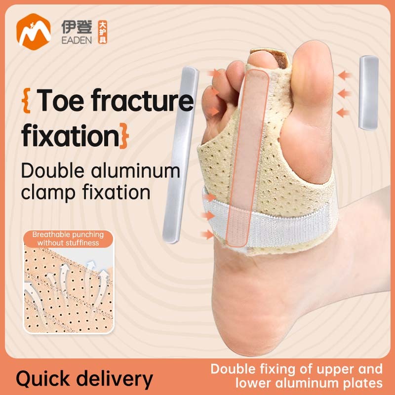 Eaden toe Fracture splint Fixator Big and small toe fracture correction ...
