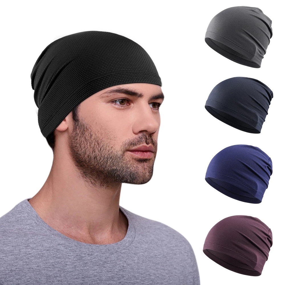 Cooling Skull Cap Breathable Motorcycle Helmet Inner Cap Head Cover ...