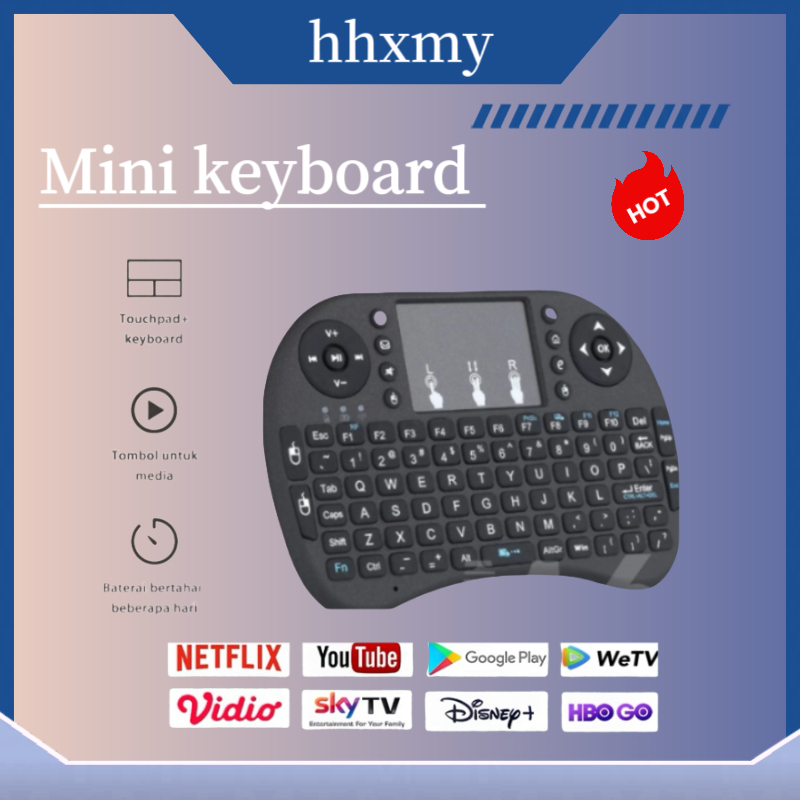 Mini i8 Wireless Mini Keyboard | Shopee Philippines