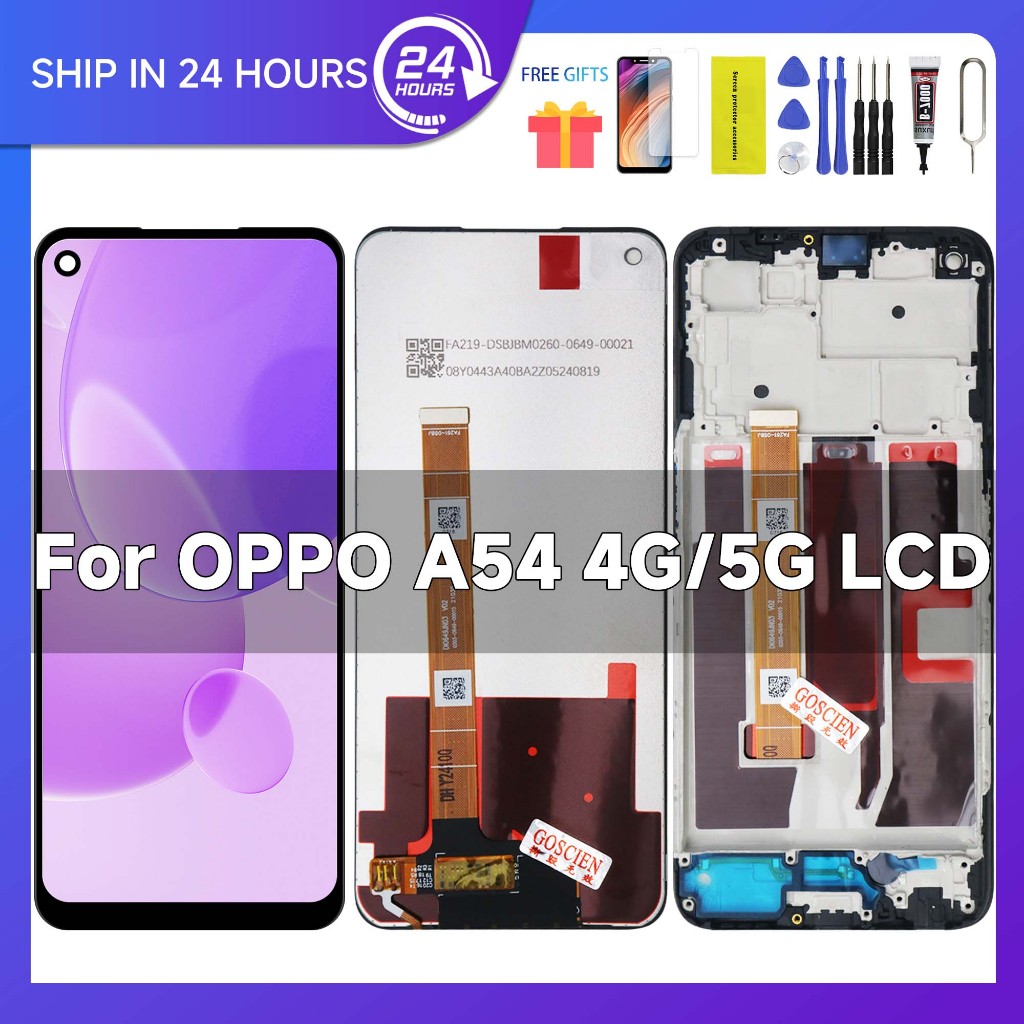 For OPPO A54 5G CPH2195 OPPO A54 4G CPH2239 Display LCD Touch Screen Assembly Replacement ...