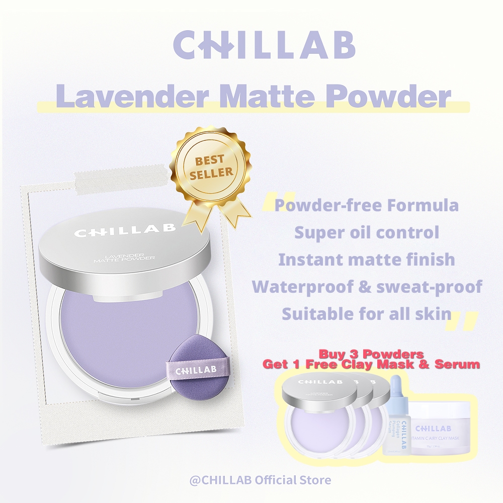 (FREE GIFT) CHILLAB Lavender Matte Powder (3 Pcs) – Get 1 CHILLAB ...