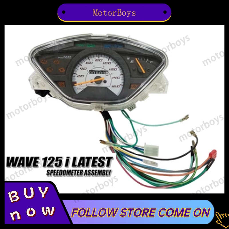 【Fast Delivery】WAVE 125 LATEST SPEEDOMETER ASSEMBLY | Shopee Philippines