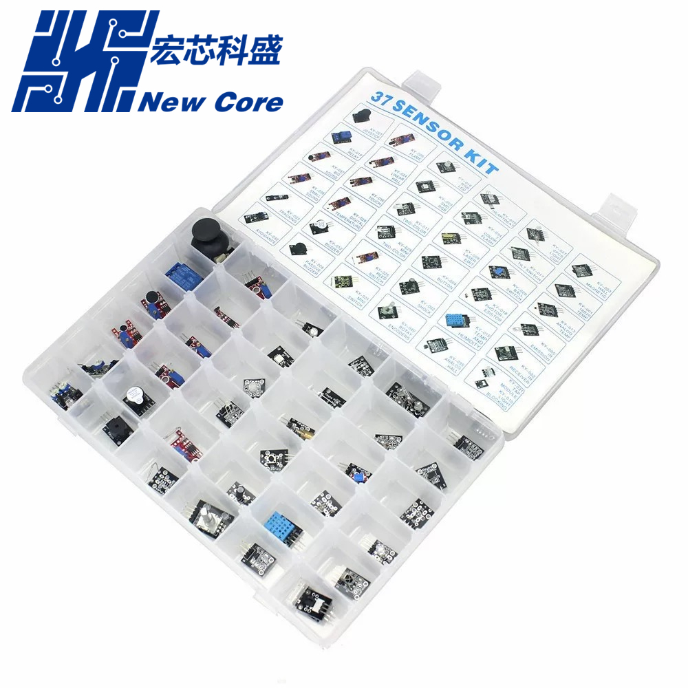 For arduino 45 in 1 Sensors Modules Starter Kit better than 37in1 ...
