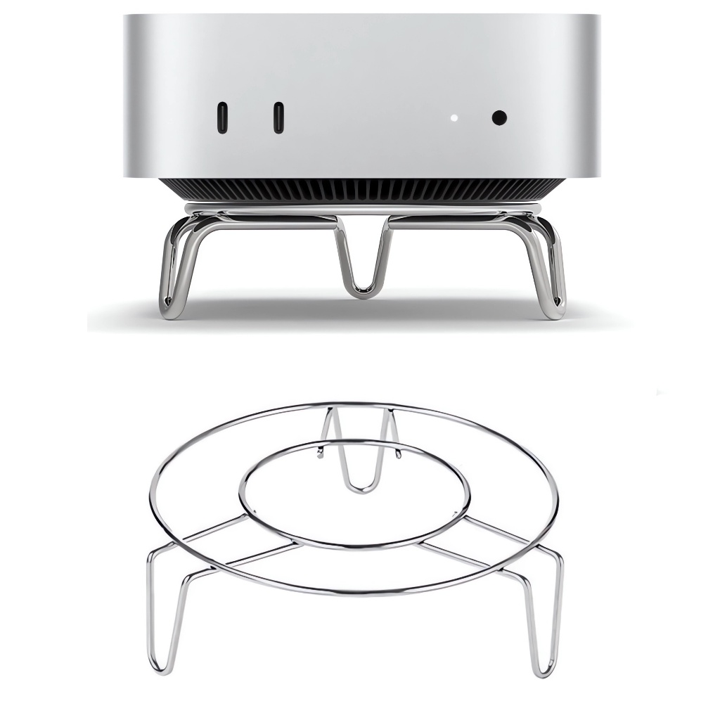 Lvseeman Mac Mini M4 2024 stainless steel cooling metal bracket base ...