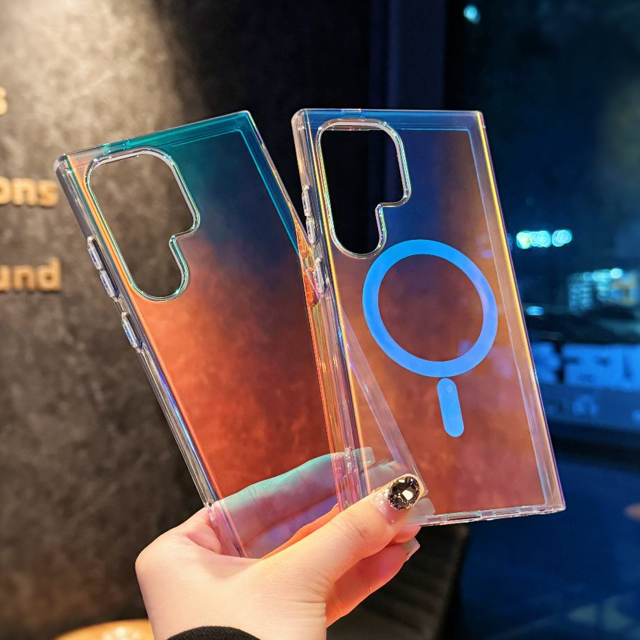 Holographic Iridescent Color Changing with Samsung Galaxy S25 Plus S24 ...