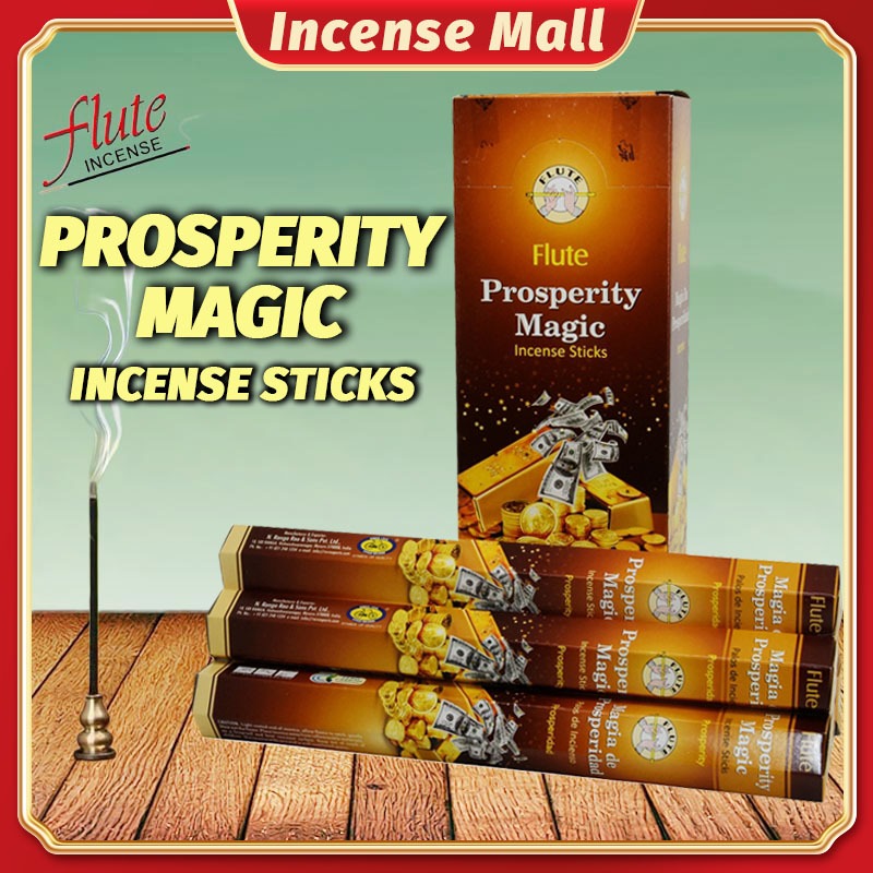 Flute Prosperity Magic Incense Sticks (20 Sticks Per Pack) | Shopee ...