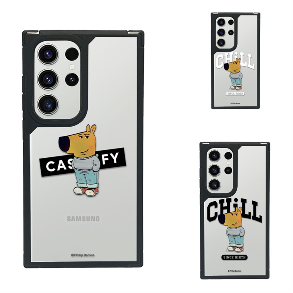 For Samsung S25 S24 S23 S22 Ultra Chill Since Birth Case Galaxy S23 S24 ...