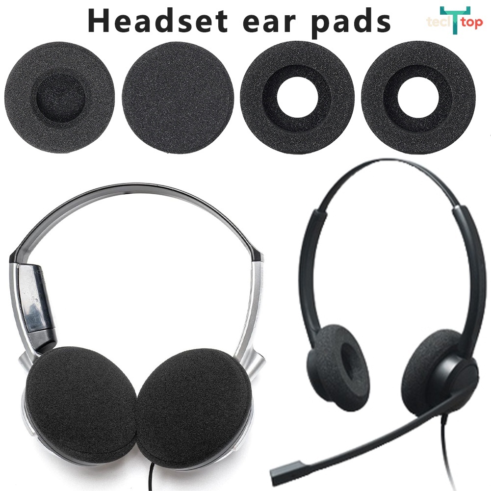 1 Pair Ear Pads Foam Earpads Cover Sponge Headset Earmuffs for ...