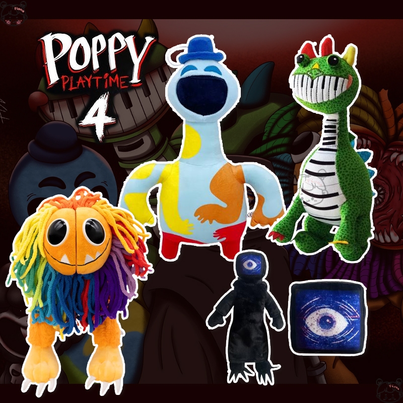 Poppy Playtime 4 Pianosaurus Doey Horror game peripheral plush doll ...