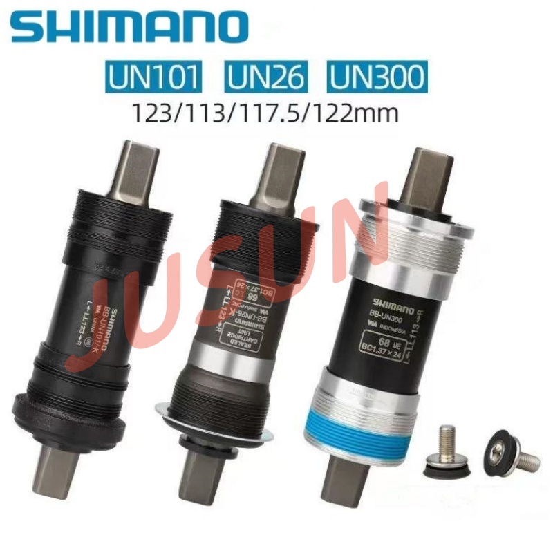 Shimano BB-UN26 BB-UN300 BB-UN100 Mountain Road Bike Crankset Square ...