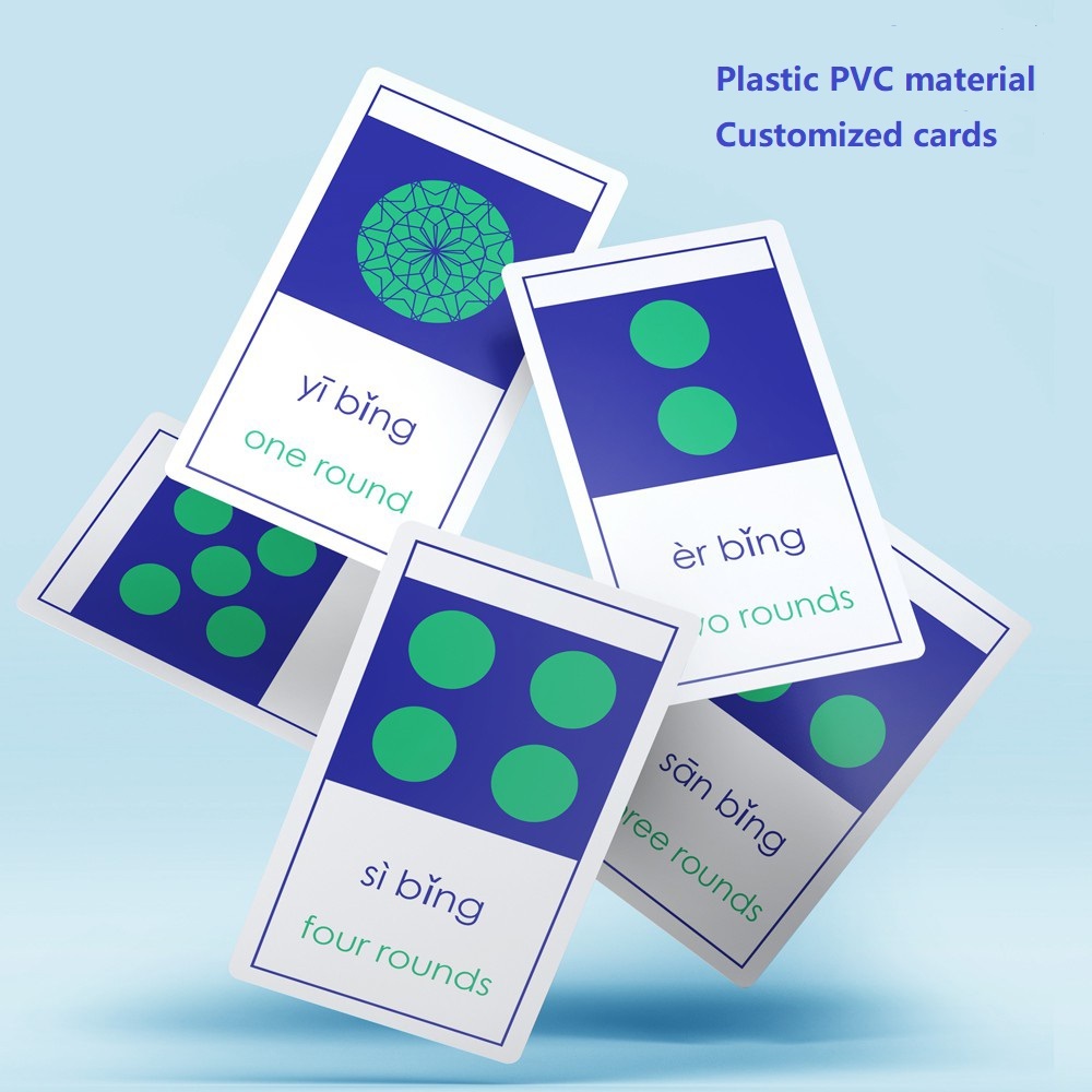Giftthing Customized Plastic PVC Playing Cards Cards Personalized ...