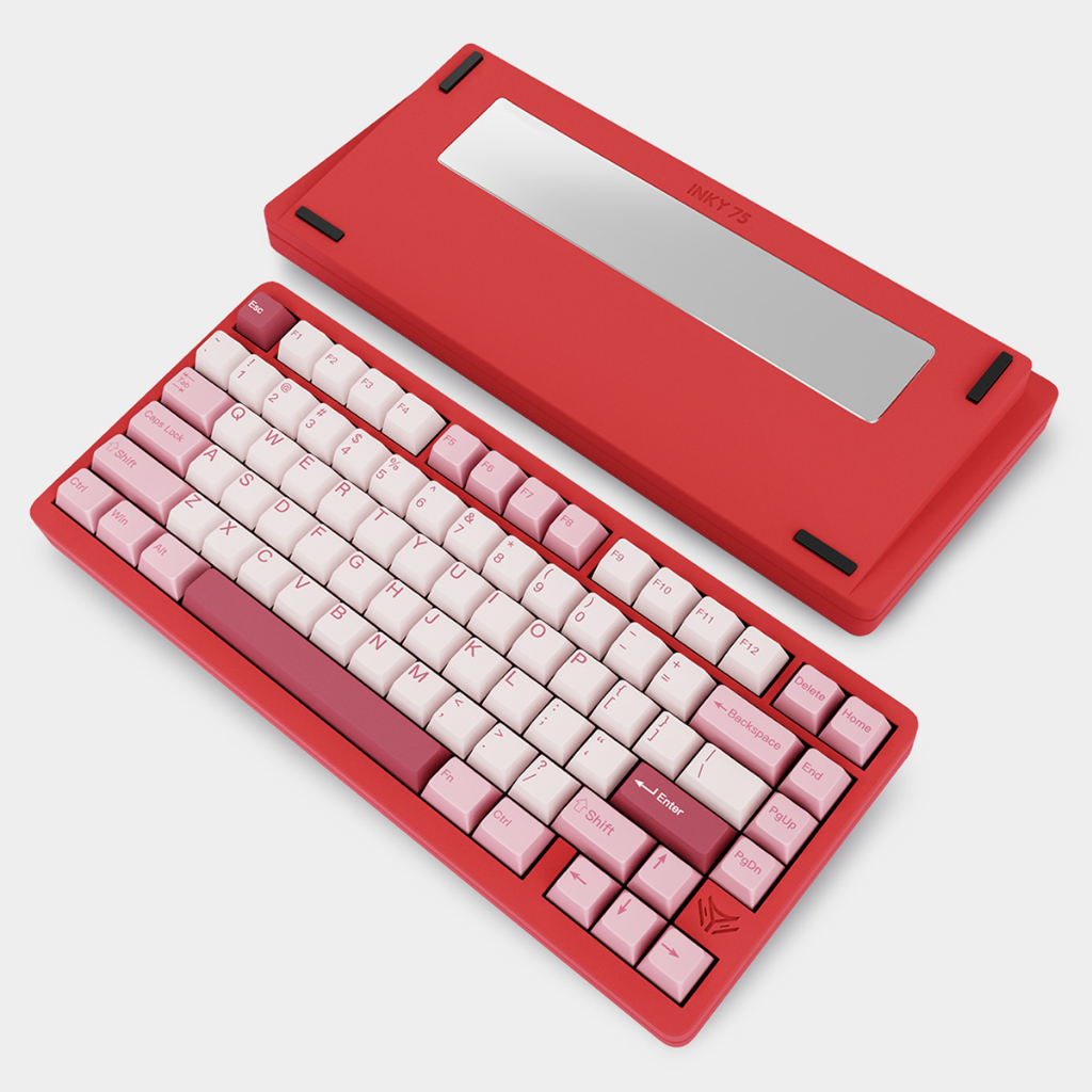 ElecFox INKY 75 Aluminum Full Build Mechanical Keyboard 75% Layout ...