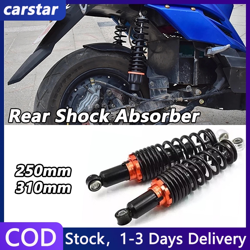 2PCS Universal 250mm/310mm Motorcycle Rear Shock Hydraulic Shock ...