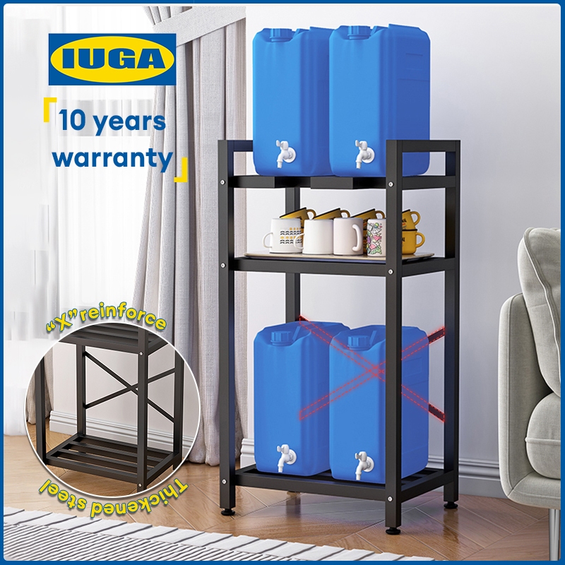 IUGA 2/3Layer Mineral Water Rack Stand Water Container Jug Water Gallon ...