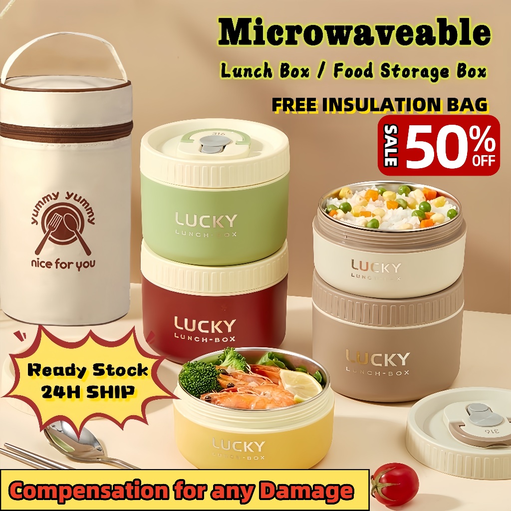 2 Layer Soup Bentgo Lunch Box StainlessThermal 304 Stainless Steel ...