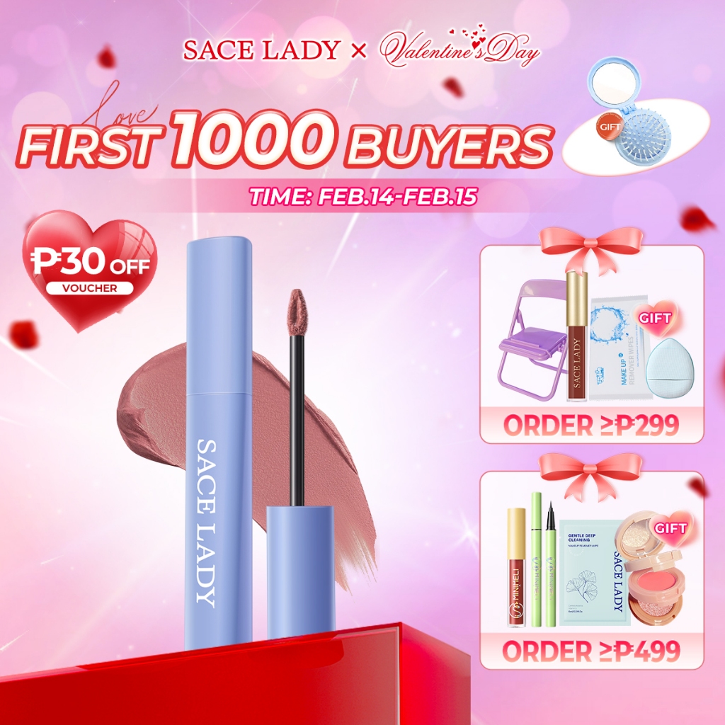 SACE LADY Lip Cream Long-Lasting Lipstick Comfort No Dry Touch Transfer ...