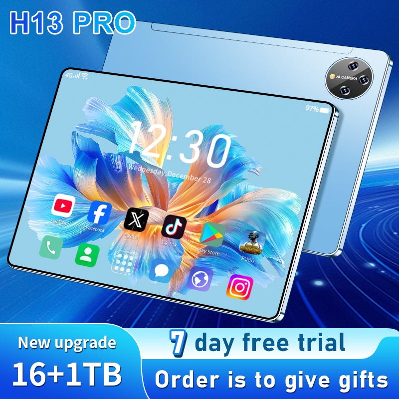 NUMVIBE Tablet H13 Pro Tablet Android Original Computer WiFi Dual SIM ...
