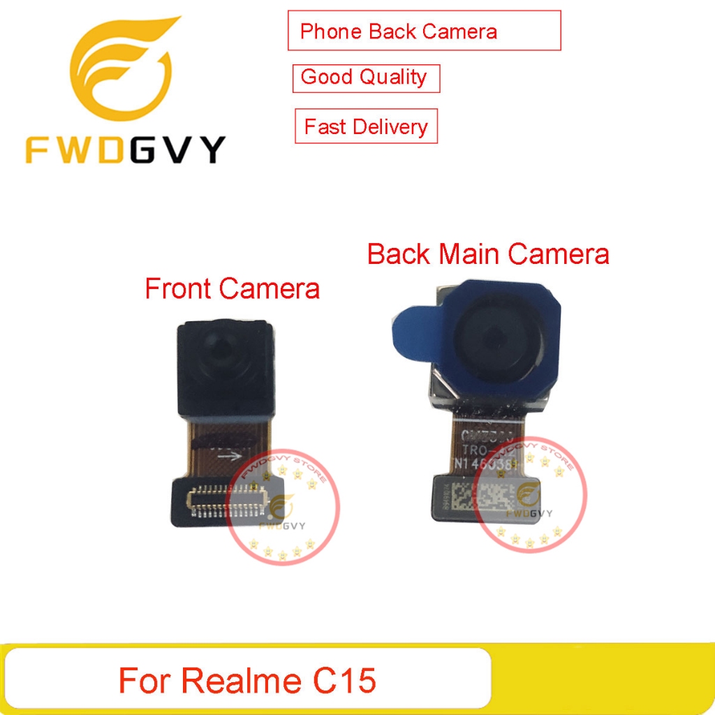 For Realme C15 Front Back Camera Main Frontal Facing Cameras Repair ...