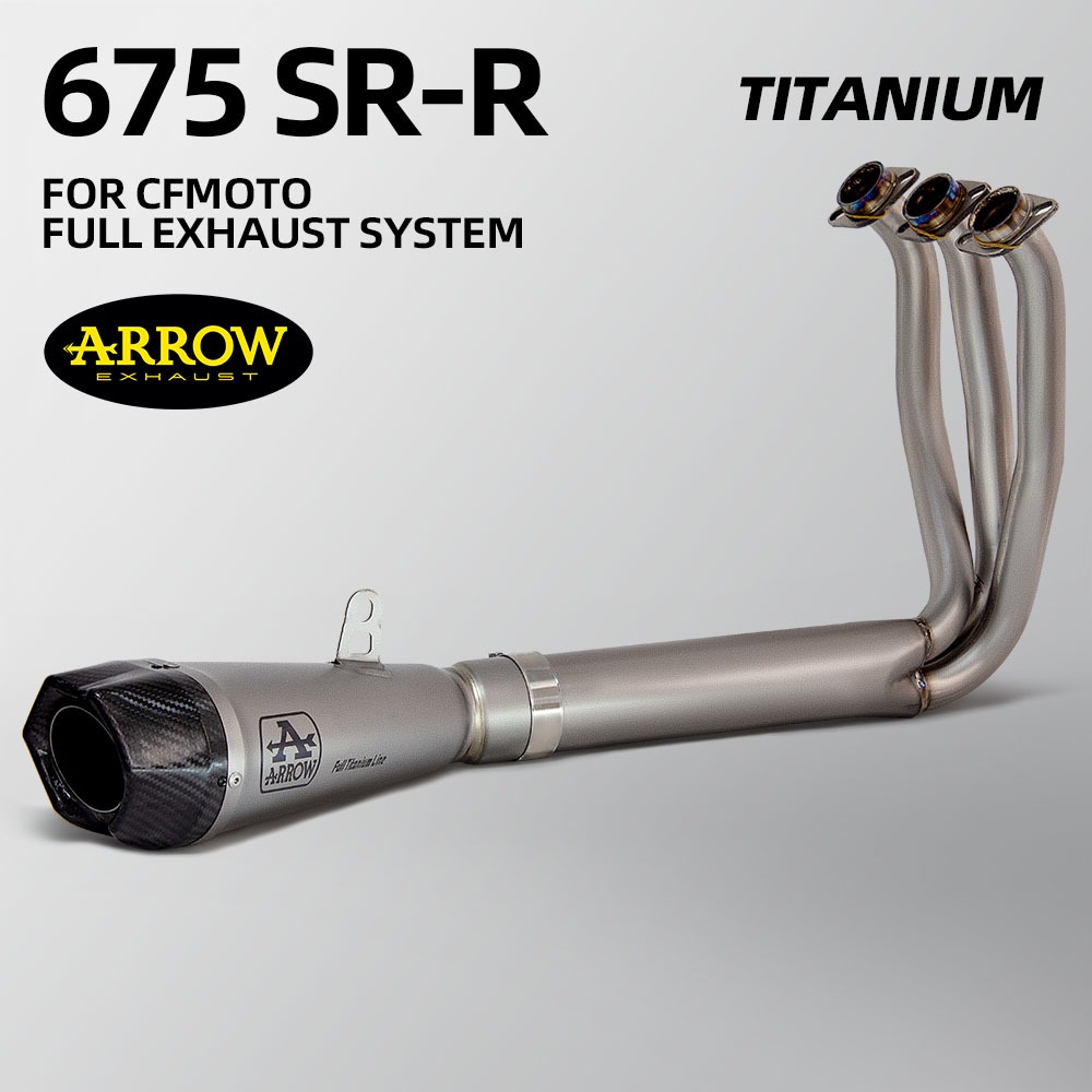 ARROW Professional Racing GP exhaust kit full titanium exhaust system ...