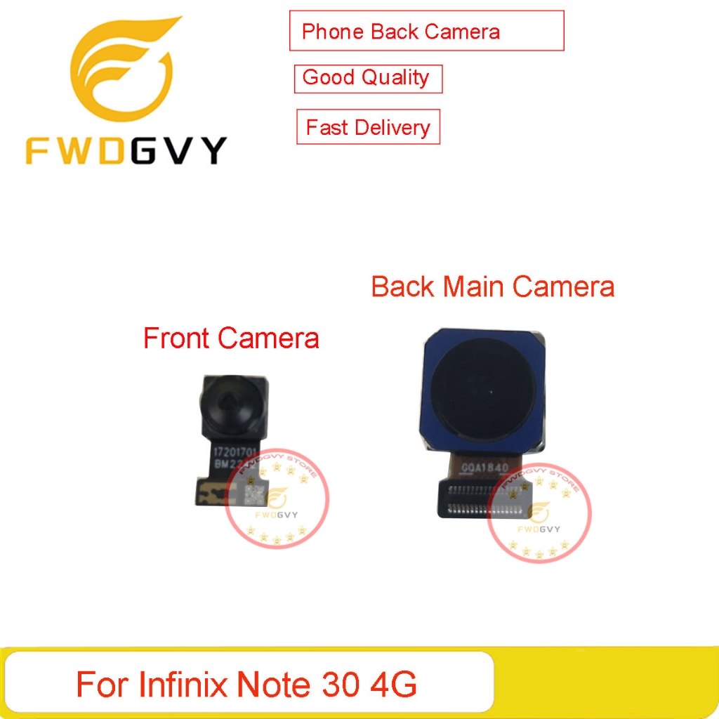 For Infinix Note 30 4G Front Back Camera Main Frontal Facing Cameras ...