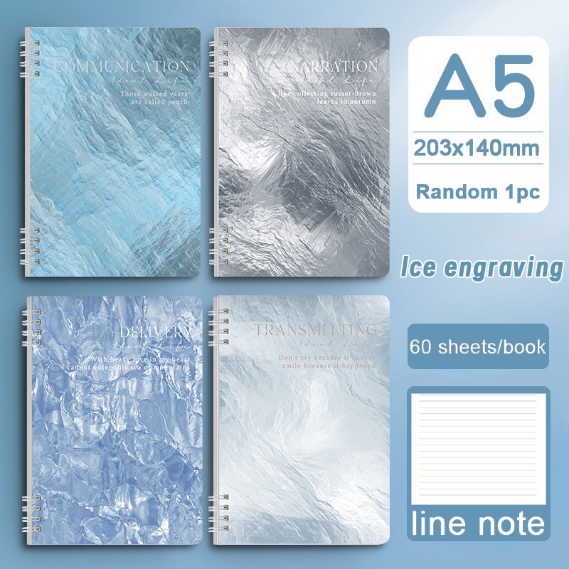 A5 coil book color thick coil book cross-border notebook book simple ...