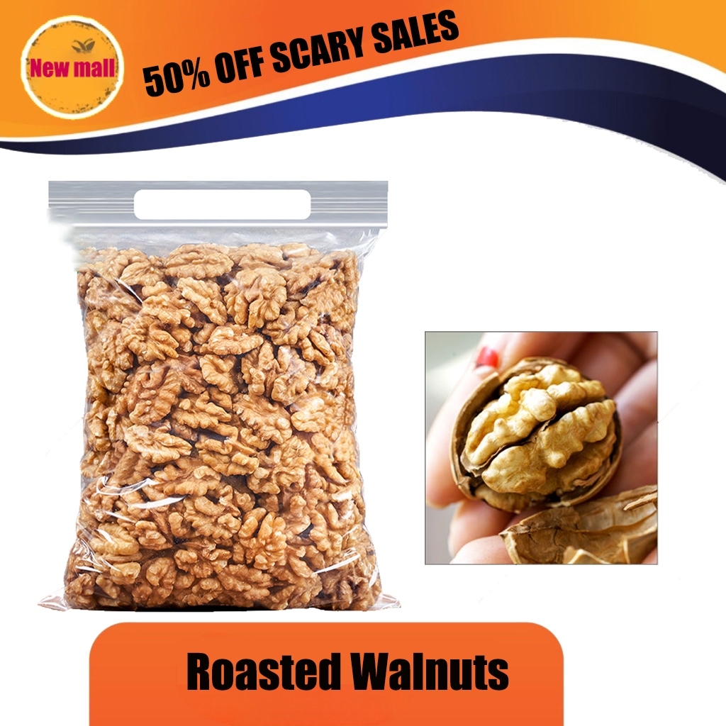 Roasted Walnuts(Organic Plain & Unsalted Healthy Low Carb Diet High ...