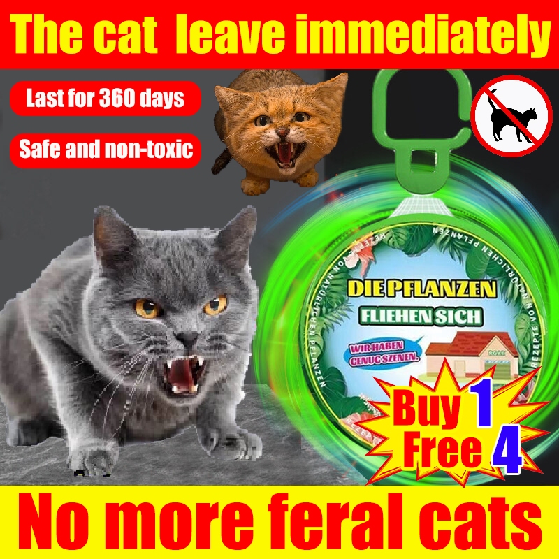 Plant extracts are cat-safe Cat repellant Outdoor cat away repellent ...