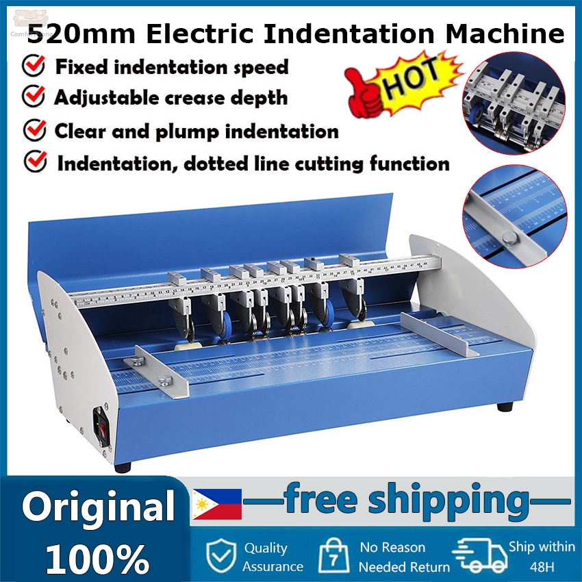 【In Stock】 20.5 Inch Electric Creasing Machine 3 In 1 Electric Paper ...