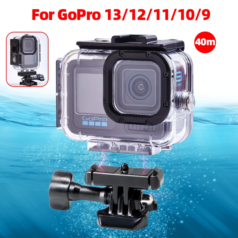 Magnet Waterproof Case For Gopro Hero 13,12,11,10,9 Black Action Camera ...