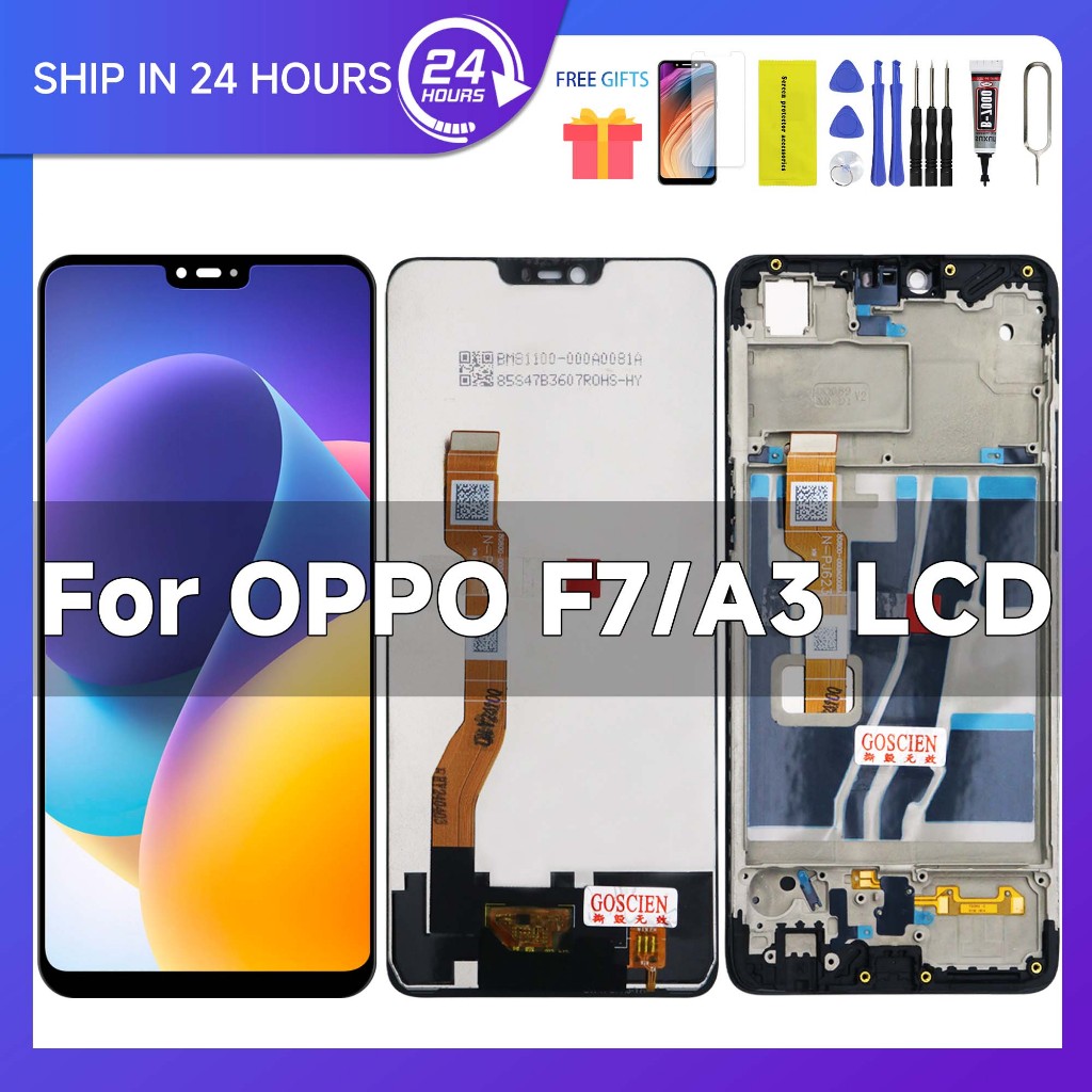 OEM For OPPO F7 CPH1819 CPH1821 OPPO A3 LCD LCD Display Touch Digitizer ...