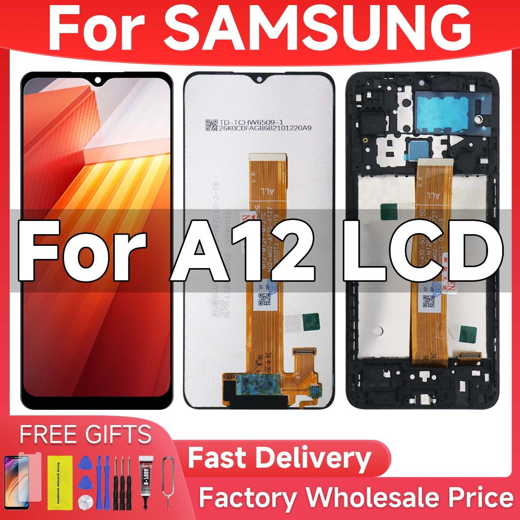 For Samsung Galaxy A12 A125F / A12 Nacho A127 / A02 / M02 LCD Display ...