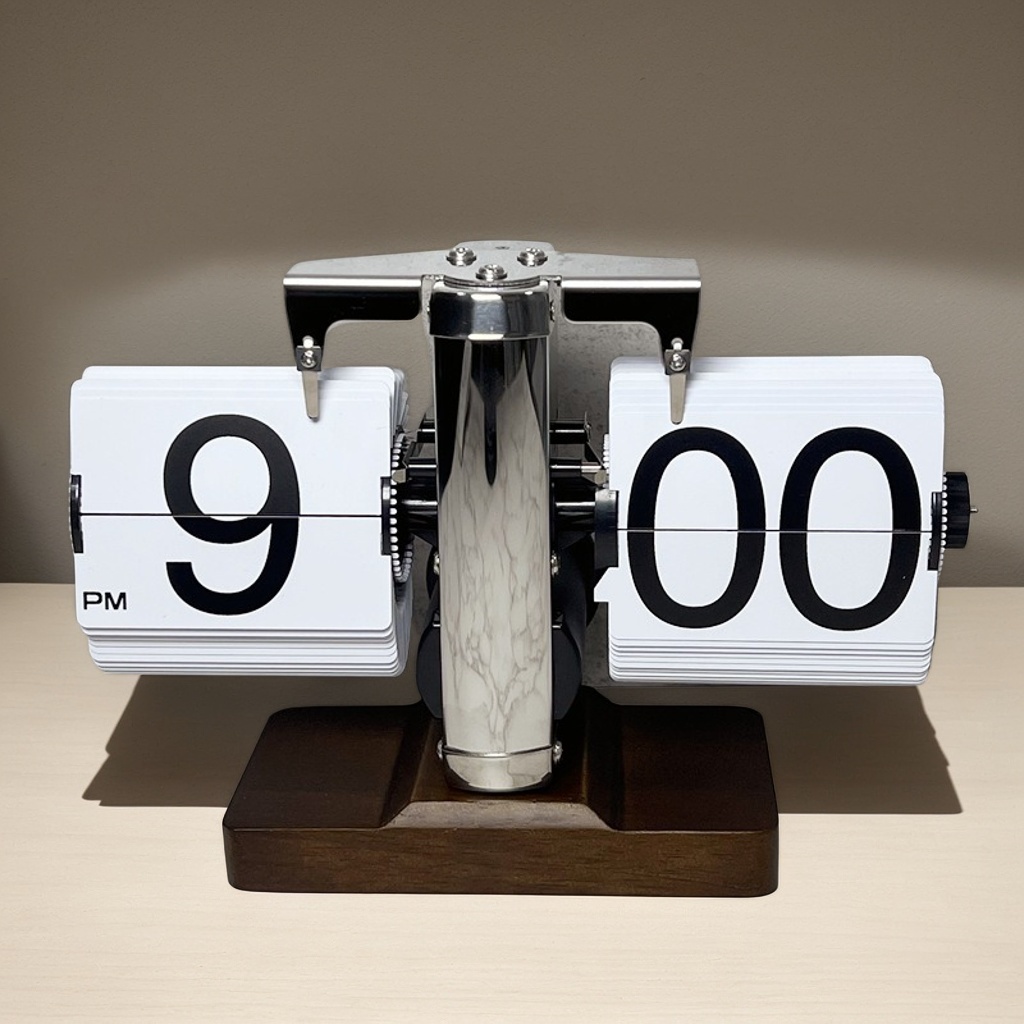 flip clock retro Clock Aesthetics Clock Digital Aesthetics Clock Mute ...