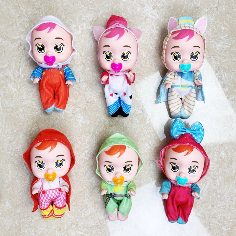 2025 Barbie doll toy, 6-inch mini doll baby with hat, bottle, and ...